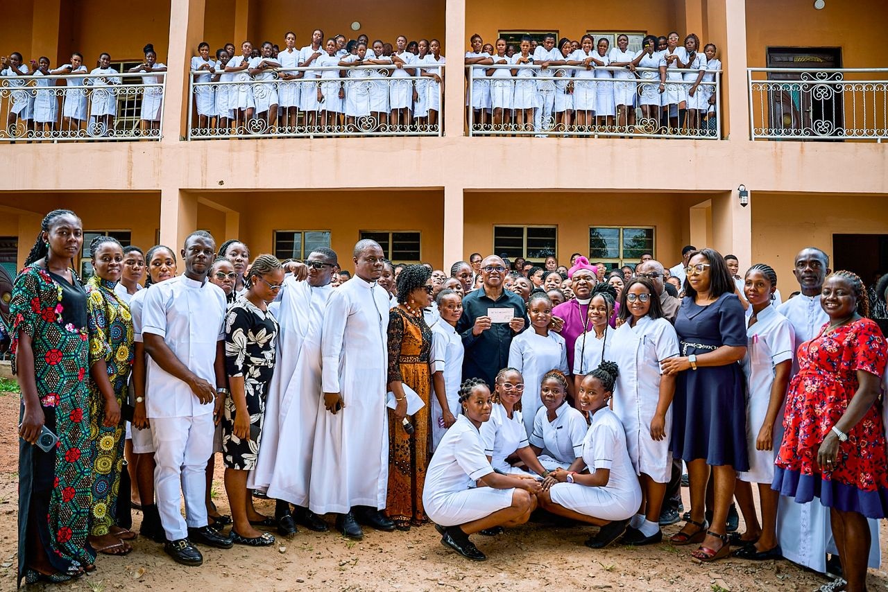 Peter Obi Donates N10m to Oji River College of Nursing Science, Hails ...