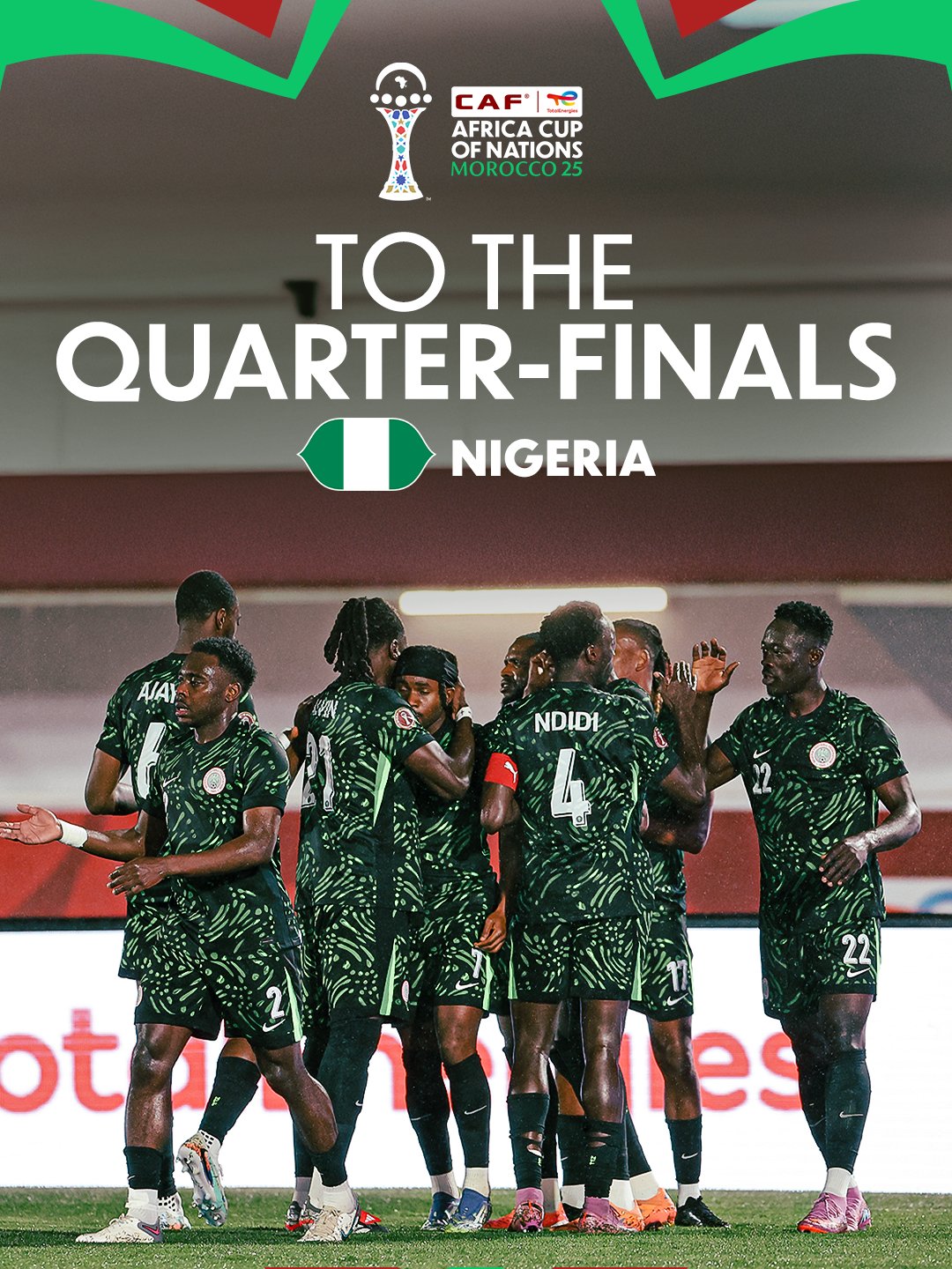 Nigeria Crushes Mozambique 4-0, Secures AFCON 2025 Quarter-Final Spot ...